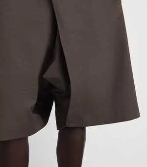 Issey Miyake Wide-leg Chino Shorts