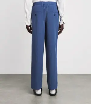 Issey Miyake Pleated Tailored Trousers