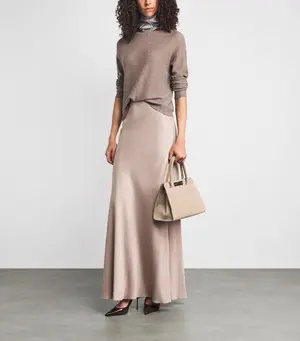 Fabiana Filippi Merino Wool-blend Embellished Sweater - Brown