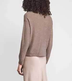 Fabiana Filippi Merino Wool-blend Embellished Sweater - Brown