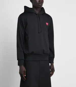Play Comme Des Garcon Heart Hoodie