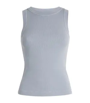 Citizens Of Humanity Ribbed Isabel Tank Top - Blue