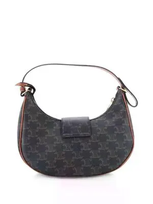 Celine Ava Triomphe Bag Triomphe Coated Canvas Shoulder Bag