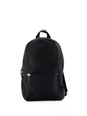 Gucci Slim Front Pocket Gg Nylon Small Backpack - Red