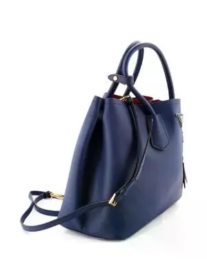 Prada Cuir Double Saffiano Leather Medium Tote Bag