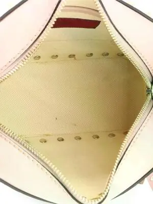 Valentino Garavani Rockstud Camera Leather Crossbody Bag - Neutrals