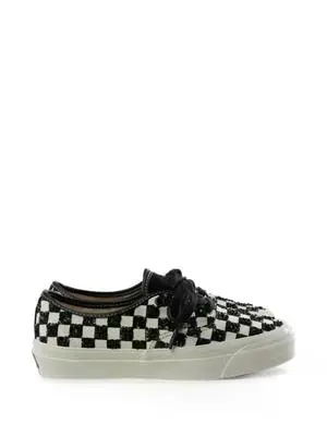 VANS Authentic Sequin-embellished Checkerboard Sneakers