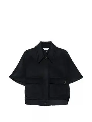 Max Mara Short-sleeve Cape - Blue