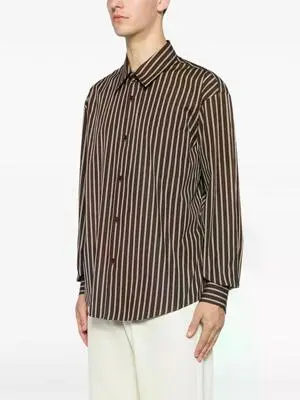 Sandro Striped Long-sleeve Shirt