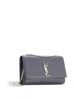 Saint Laurent Monogram Grainy Leather Medium Crossbody Bag