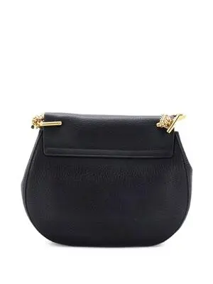Chloé Drew Leather Small Crossbody Bag - Black