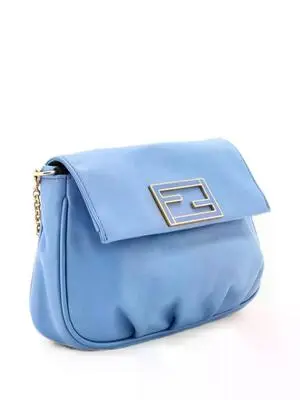 Fendi Fendista Pochette Leather Crossbody Bag