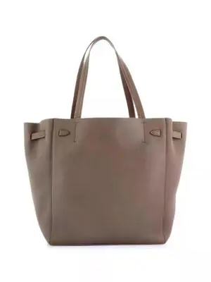 Celine Phantom Tie Cabas Tassel Leather Small Tote Bag