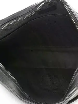 LOUIS VUITTON Duo Messenger Bag Monogram Shadow Leather - Black