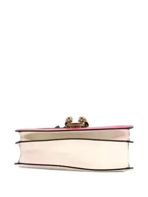 Gucci Dionysus Bamboo Top Handle Bag Colorblock Leather Medium Satchel