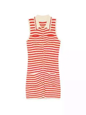 Altuzarra Striped Button-up Dress