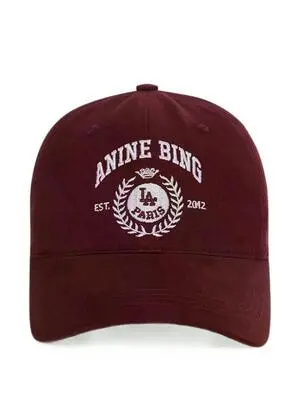 ANINE BING Jeremy Baseball Collegiate Cap - Red
