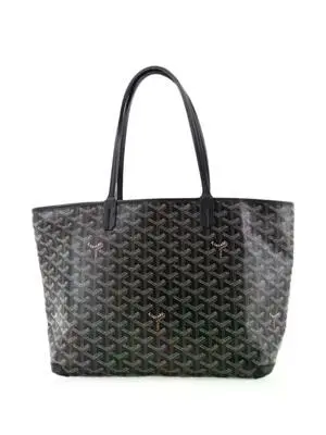 Goyard Artois Coated Canvas Pm Tote Bag - Black