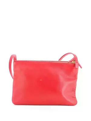 Celine Trio Leather Small Crossbody Bag - Red