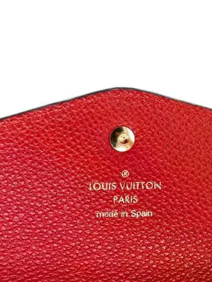 LOUIS VUITTON Curieuse Wallet Monogram Empreinte Leather Small Wallets