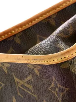 LOUIS VUITTON Popincourt Handle Bag Monogram Canvas Satchel - Brown