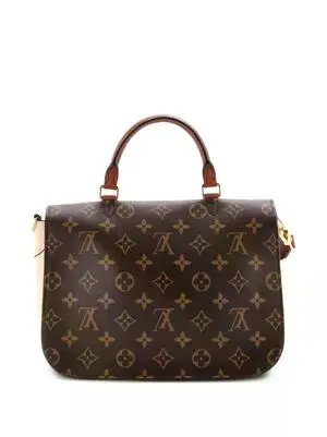 LOUIS VUITTON Monogram Canvas Vaugirard Handbag With Leather Satchel