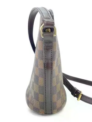 LOUIS VUITTON 2007 Drouot Damier Ebene Shoulder Bag