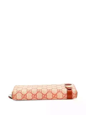Gucci Zip Around Wallet Gg Coated Canvas Long Small Wallets