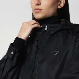 Prada Zip Jacket In Re-nylon