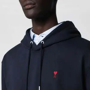 AMI Paris De Cœur Hoodie - Blue