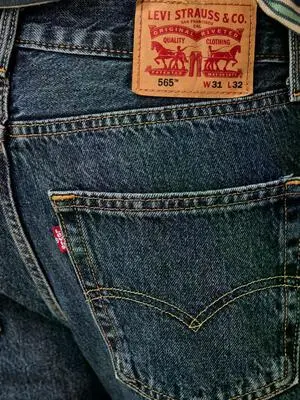 LEVI'S 565 Faded-effect Jeans