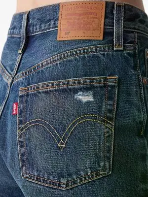 LEVI'S 501 Distressed-effect Denim Shorts