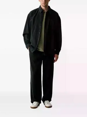 American Vintage Elasticated-waist Straight-leg Trousers