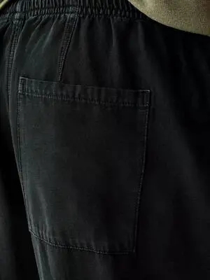 American Vintage Elasticated-waist Straight-leg Trousers