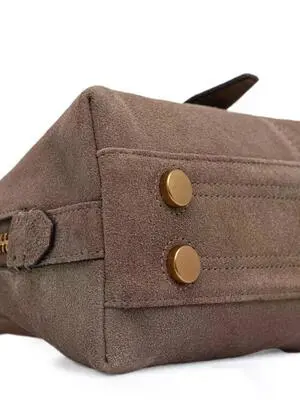 Pinko Large Escape Suede Shoulder Bag