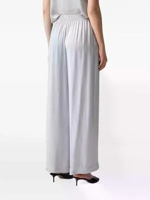 VICOLO Elasticated-waist Palazzo Pants