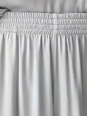 VICOLO Elasticated-waist Palazzo Pants - Grey