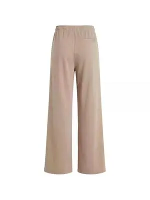 Max Mara Logo-drawstring Wide-leg Track Pants - Neutrals