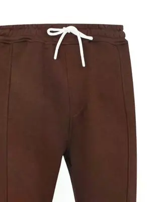 EXIT SOCIETY Drawstring-waist Embroidered Track Pants