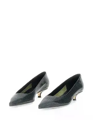 AeydĒ Snake-print Ultra-pointed Pumps
