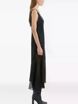 SIR. Ingrid V-neck Midi Dress