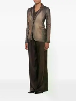 Avant Toi Single-breasted Wool-blend Blazer