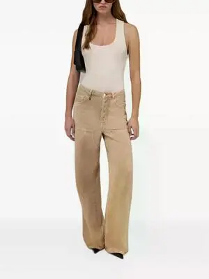 Amiri Ribbed Racerback Tank Top