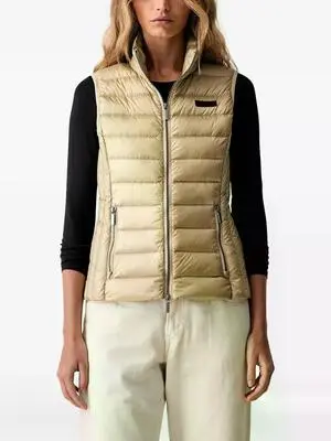 Armani Exchange Quilted High-neck Gilet