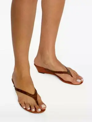 Christopher Esber Scala Leather Heeled Sandals