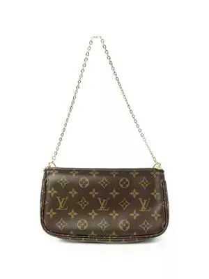 LOUIS VUITTON Multi Pochette Accessoires Monogram Shoulder Bag - Brown