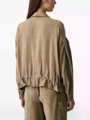 VICOLO Flap-pocket Drop-shoulder Shirt