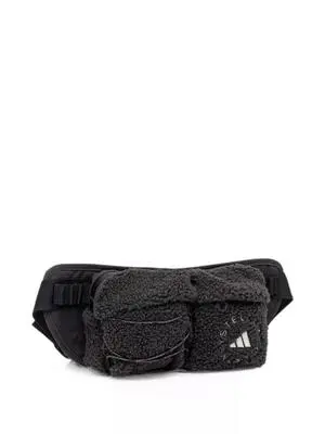 Adidas By Stella McCartney Fleece Texture Logo Print Belt Bag