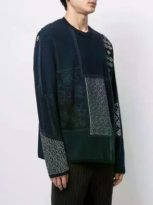 Roberto Cavalli Patchwork-effect Sweatshirt