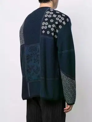 Roberto Cavalli Patchwork-effect Sweatshirt